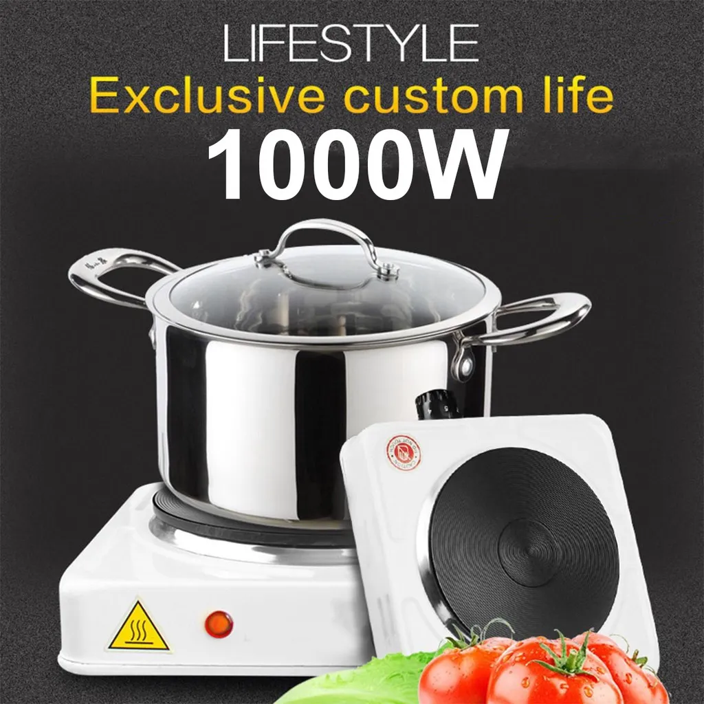 【Malaysia Spot Sale】Electric Stove Cooking 1000W Hot Plate Cookware ...
