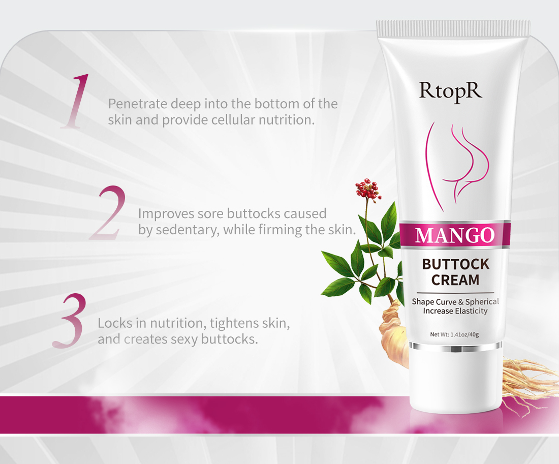 RtopR Mango Buttock Enhancement Cream Hip Lifting Firming Nourishing ...