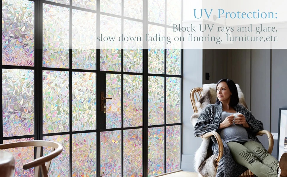 Window Film Electrostatic Adsorption Frosted Self Adhesive Film Window ...