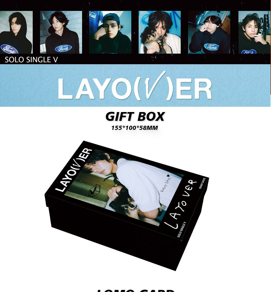 V Kim Taehyung Solo Album Peripheral Gift Box Set | Shopee Malaysia