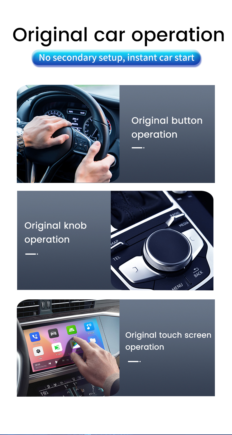 CarlinKit TBox Basic Android 11.0 Wireless CarPlay Android Auto Mini ...