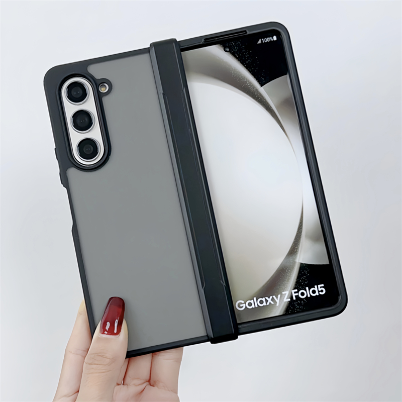 Matte Hinge Armor Case for Samsung Galaxy Z Fold 7 6 5 4 Fold7 W25 ...