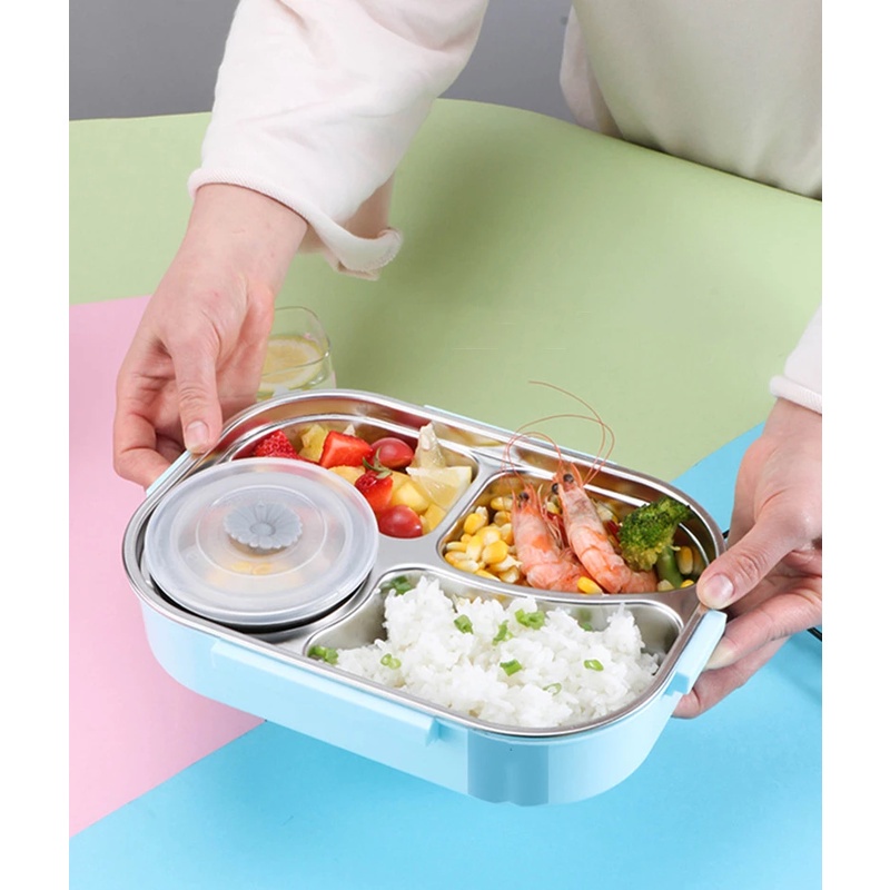 Large capacity 1500ml 304 Stainless Steel Bento Lunch Box Keep Warm ...