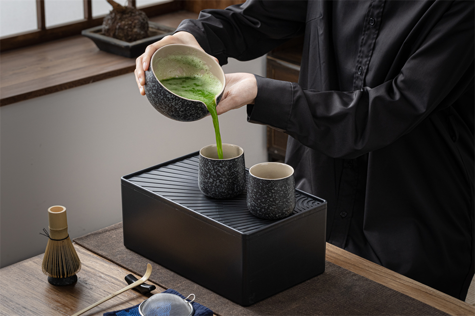 TEANAGOO Matcha Kit + 2 Cups with Storage box, 12 Pcs Travel Matcha Tea ...