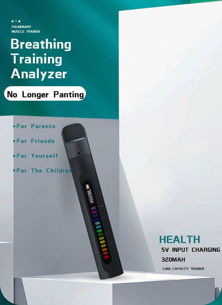 Smart Breathing Trainer, Breathing Exercise Device with Breath Monitor ...