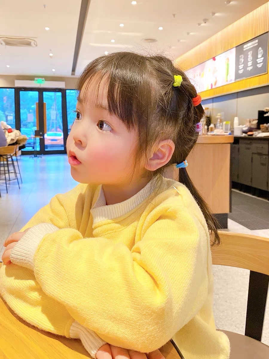 DuDu 50Pcs/Set Hairband Girl Hair Accessories Scrunchies Colorful ...