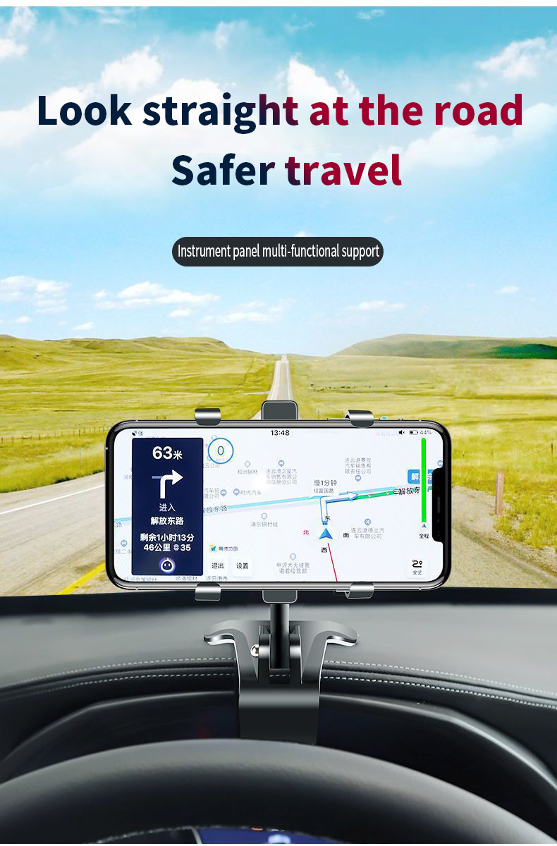 360º Car Phone Holder Mobile Dashboard Holder Pemegang Telefon Mudah ...