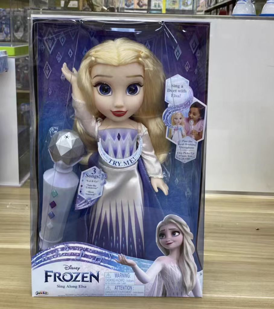 Disney Frozen Sing Along Elsa Doll Playset, 2 Pieces | Shopee Malaysia