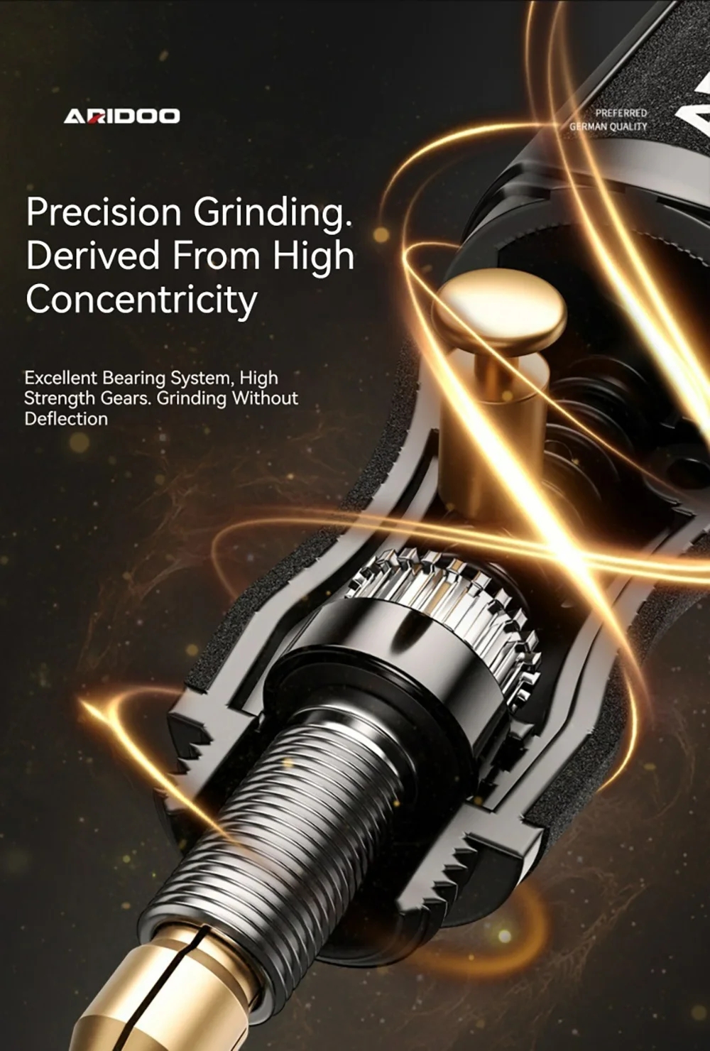 ARIDOO Cordless Electric Drill Engraving Machine Rechargeable Drill ...