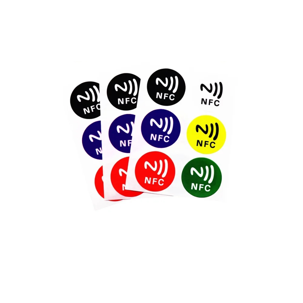 6pcs/lot NFC Tags Stickers NTAG213 Anti Metal RFID adhesive label ...