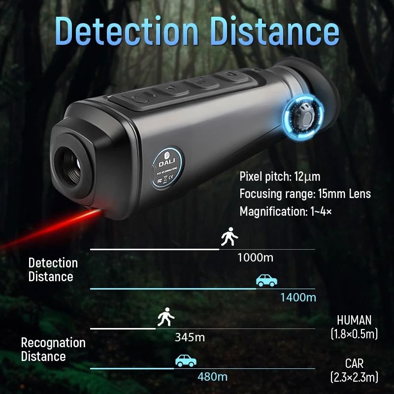 DALI Thermal Imager For Outdoor Observation S243 Pro S252 Infrared ...