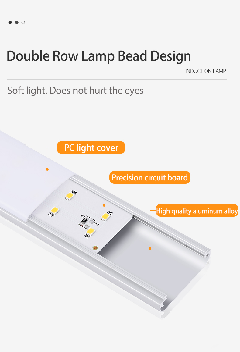 Smart Motion Sensor Light Tri-Colour Wireless Led Night Light Usb Type ...