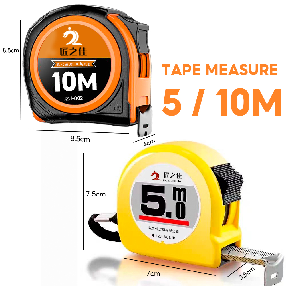 Measurement Tape 5M/10M Stainless Steel Tape Measure Tool Woodworking ...