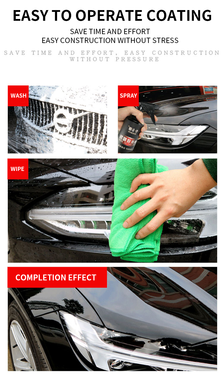 500ml Car Nano coating agent Car Coating Spray Paint Nano Nanotech Wax ...