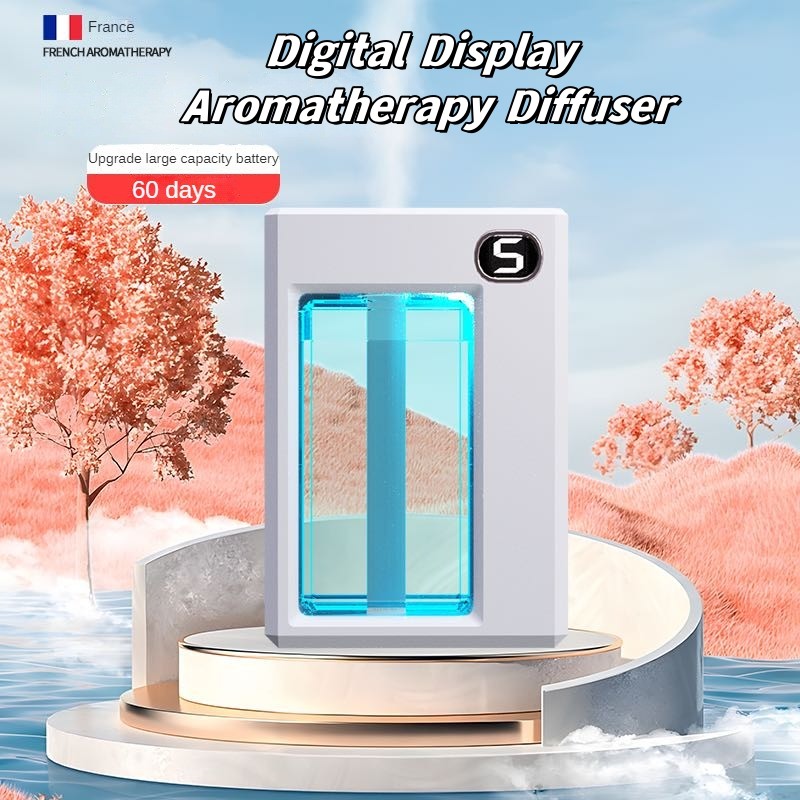 Wall-mounted Automatic Aromatherapy Diffuser Rechargeable Air Freshener ...