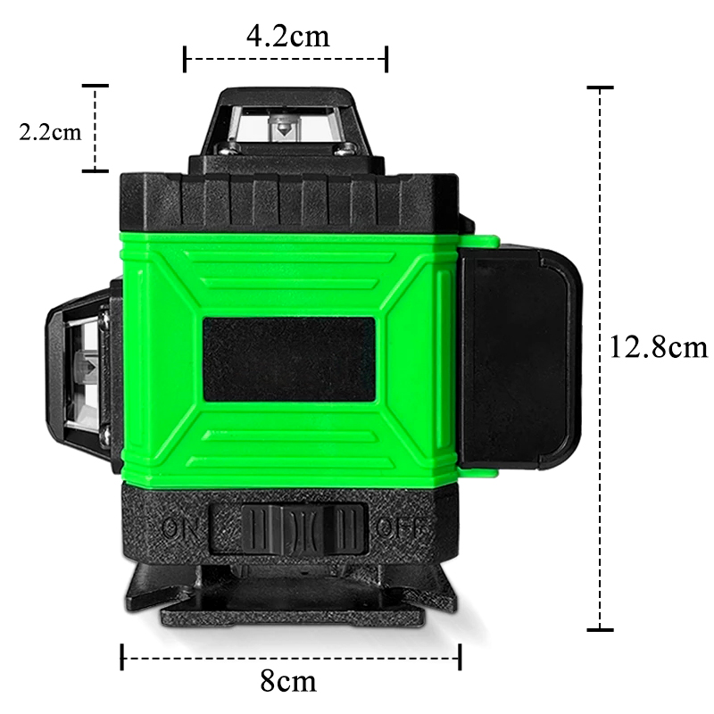 🔥MY STOCK🔥 12/16 Line Laser Level Green Light Self-Leveling 360 ...