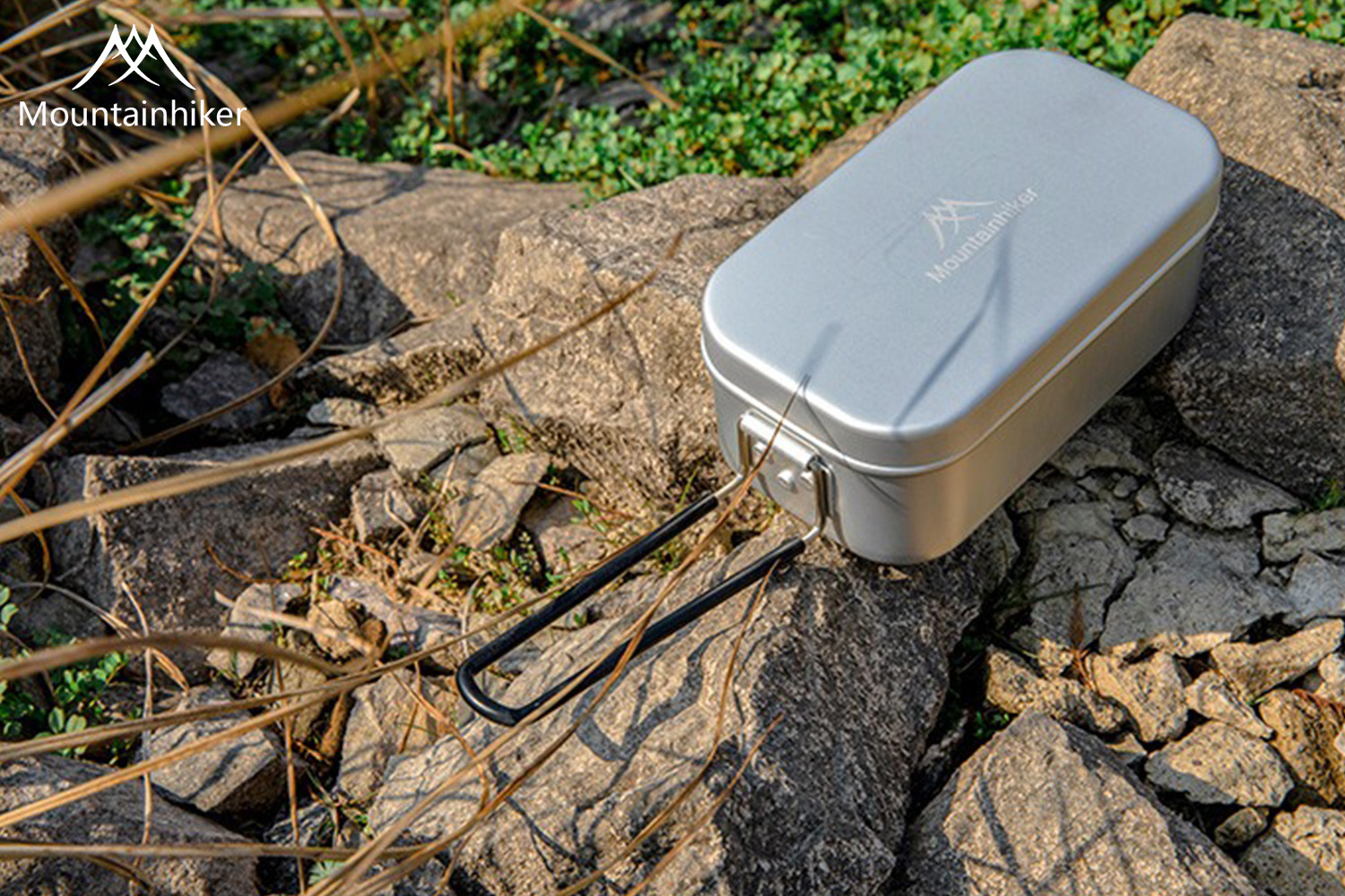 ⚡️Ready stock⚡️ MOUNTAINHIKER Aluminium Cooking Container Pot Mestin ...