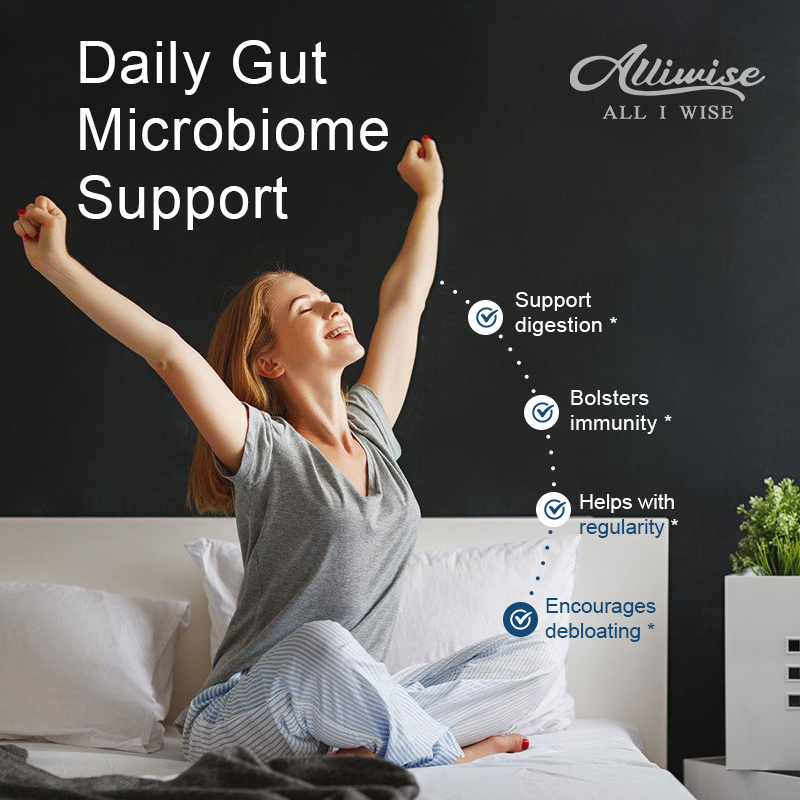 Alliwise Probiotics Daily Probiotic Supplement 50 Billion CFU For ...