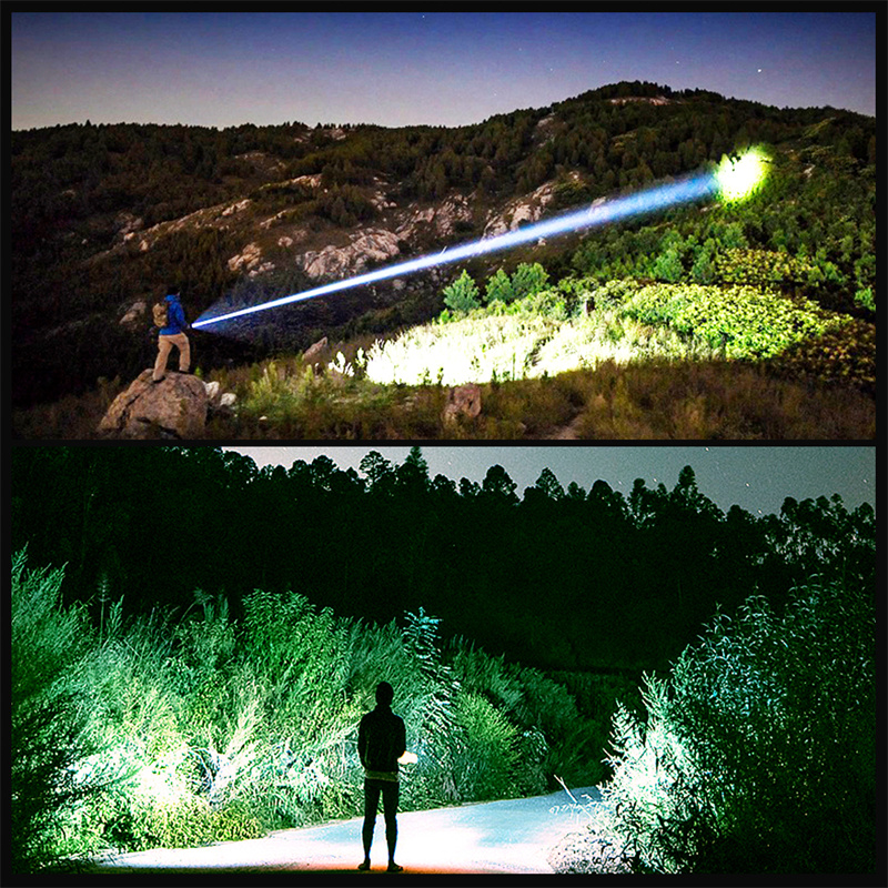 White laser light torch light super bright flashlight 100000 lumens ...