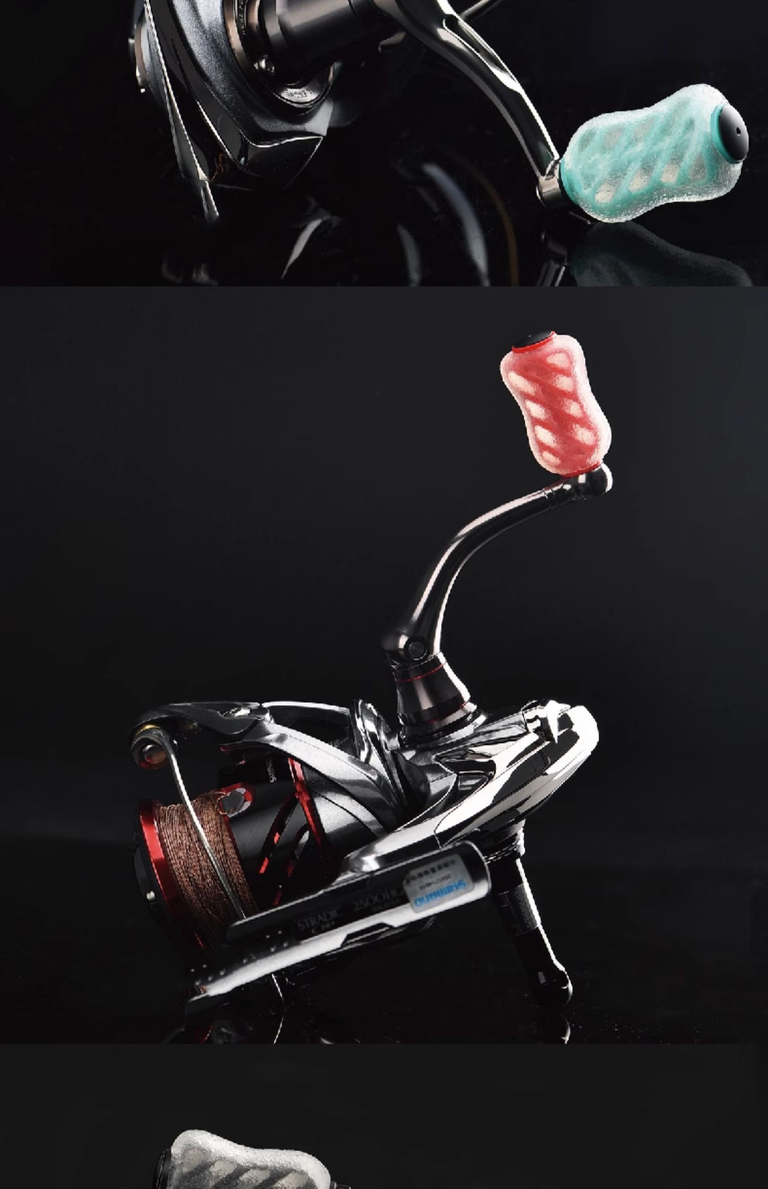 【CHAI FISHING】Gomexus 85mm BFS Carbon Handle Upgraded for ABU GARCIA ...