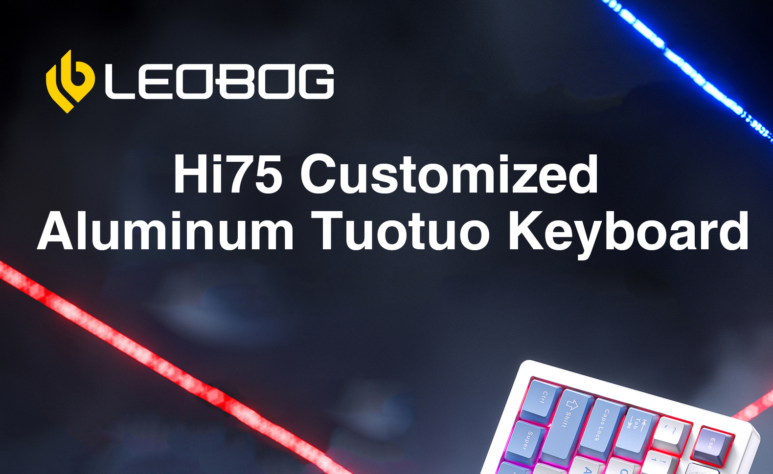 AULA LEOBOG Hi75 75% Mechanical Keyboard 81 Keys Wired Hot Swap RGB ...