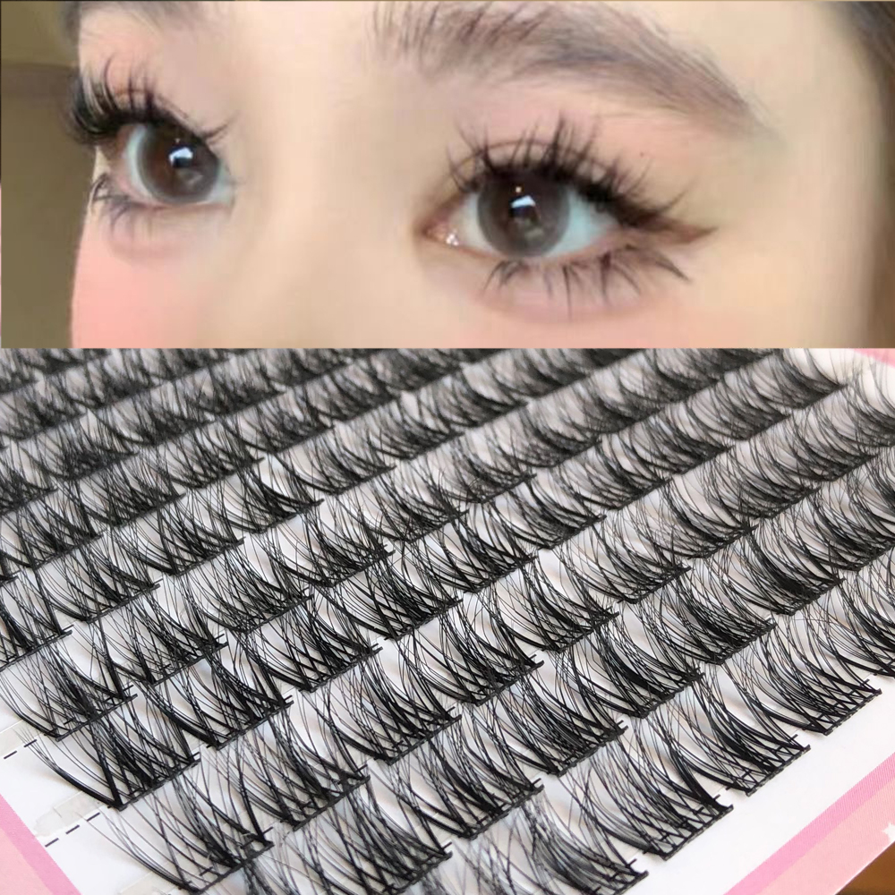 Lvcheryl New Messy Segmented False Eyelashes Extension Reusable Mixed ...