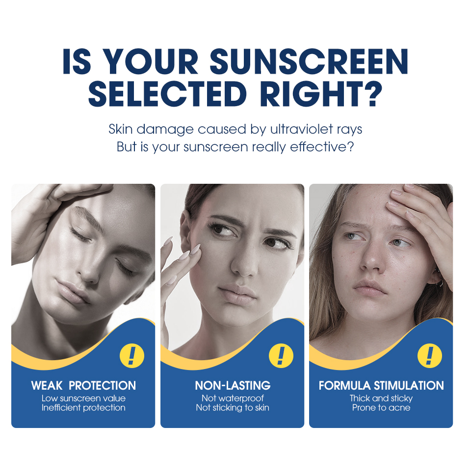 O.TWO.O Sunscreen SPF30+ PA+++ UV Protection 7.5H Lasting Oil Control ...