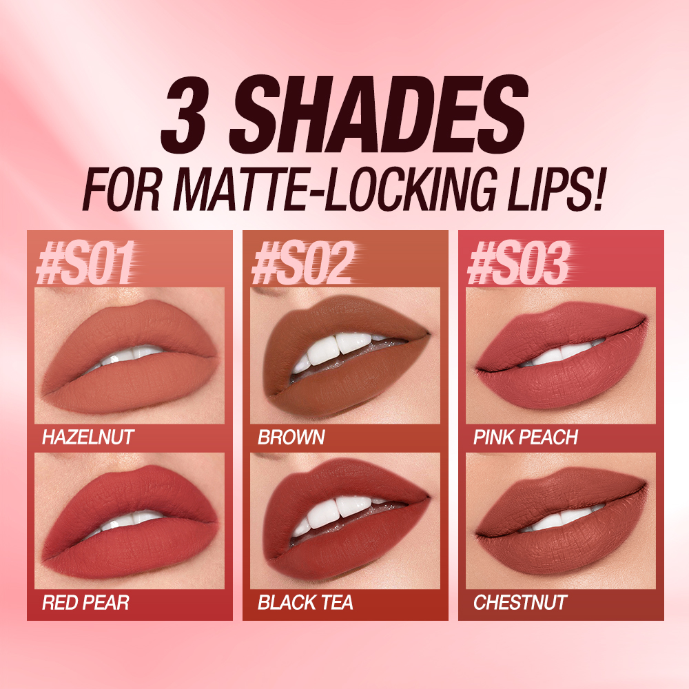 O.TWO.O 2pcs Lipstick Makeup Mini Set Lipmatte 3 Colors | Shopee Malaysia