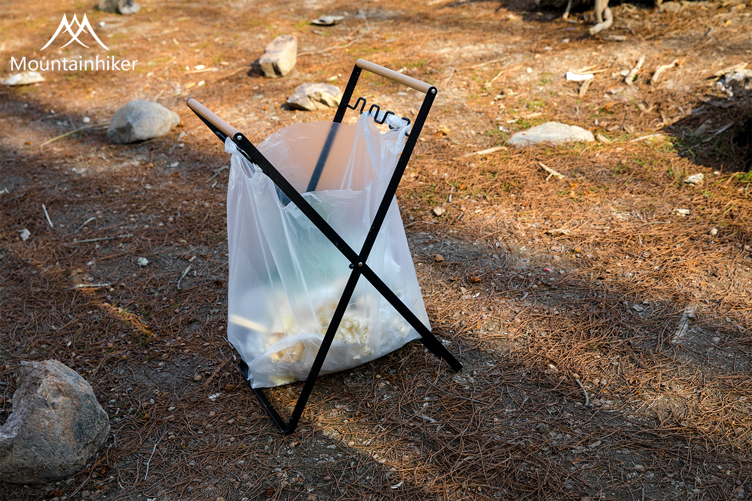 Foldable Garbage Frame Rack Bin Disposable Portable Rubbish Camping ...