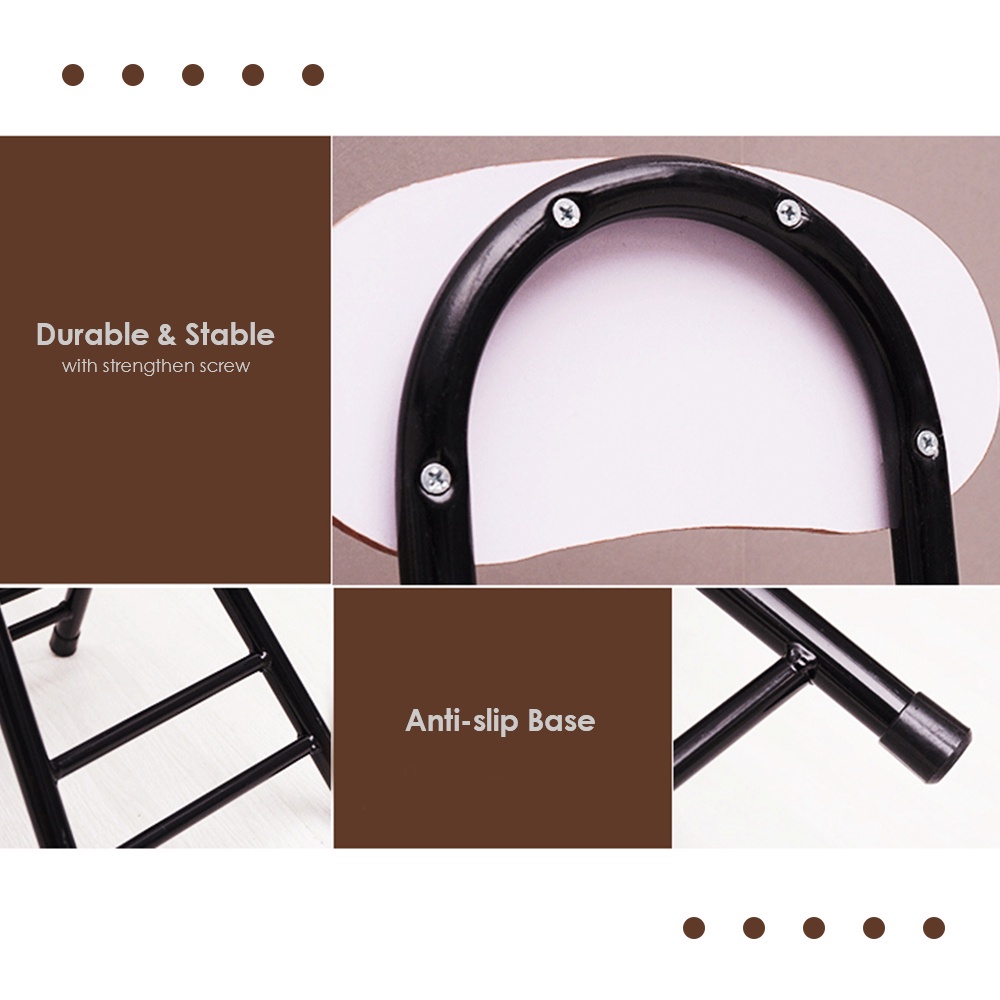 Folding chair/domestic dining chair stool back chair/simple chairKerusi ...