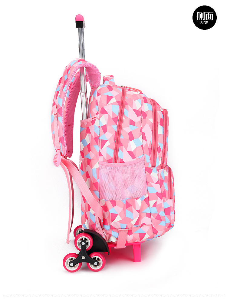 Trolley School Bag Beg Sekolah Roda 6 Wheels Primary Secondary School ...