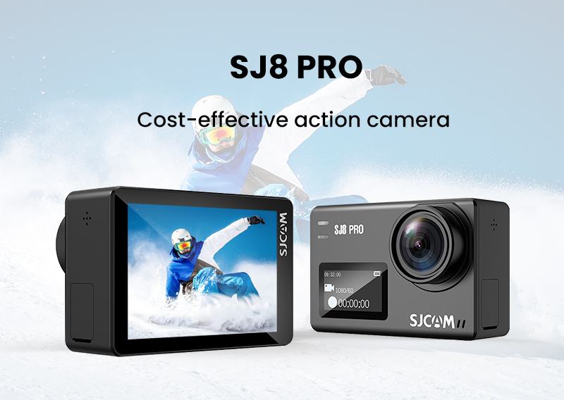 SJCAM SJ8Pro 4K60FPS Action Camera SJ8 Dual Screen | Shopee Malaysia