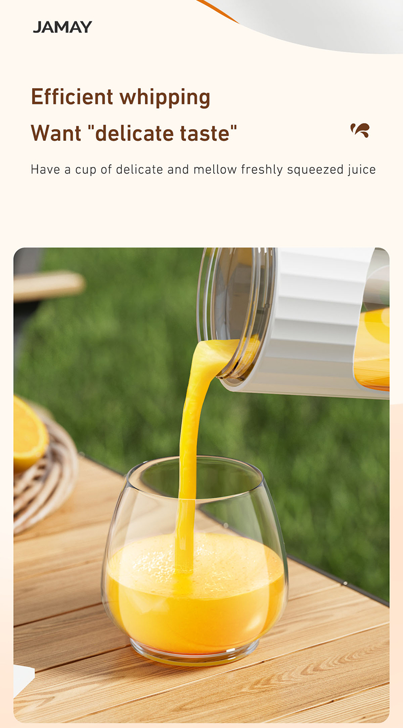JAMAY 450ML Juicer Jiuce Blender Portable Wireless Blander Rechargeable ... JAMAY 450ML Juicer Jiuce Blender Portable Wireless Blander Rechargeable ...
