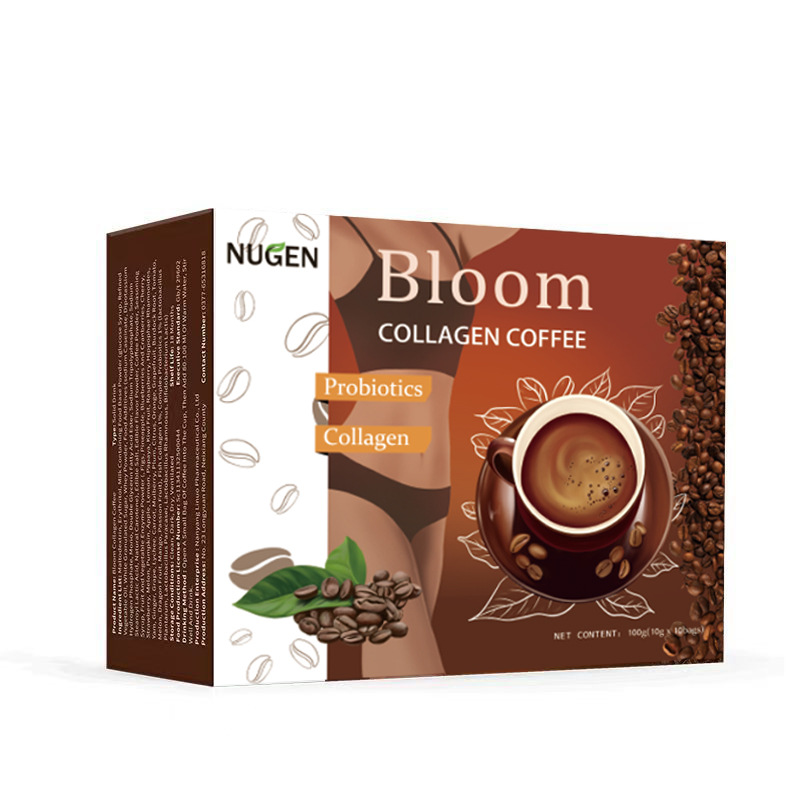 halal coffee Nugen Bloom Collagen Coffee collagen and glutathione ...