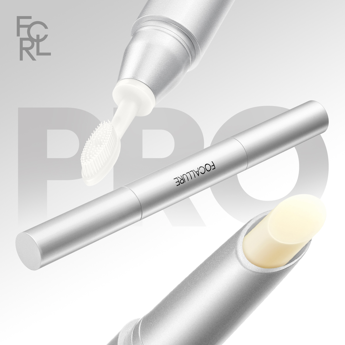 FOCALLURE Pro-set Lasting Waterproof Eyebrow Wax Pencil 2-in-1 Built-in ...