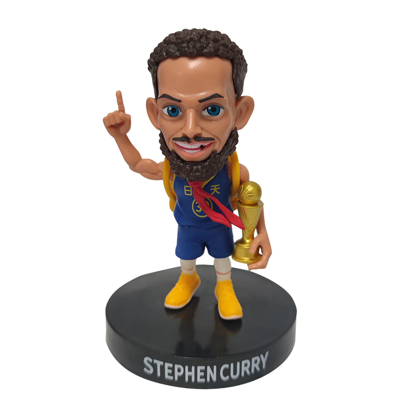 11-16cm Stephen Curry Figure Basketball Star Player Anime Figures ...