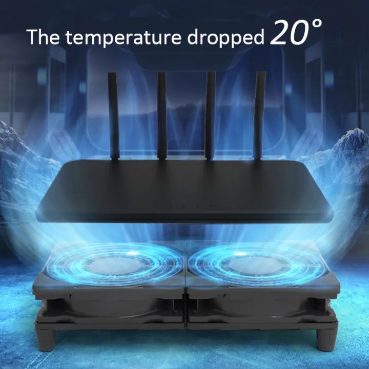 USB Router Fan WiFi Router Wifi Modem Cooling Fan TV Box Router Cool ...