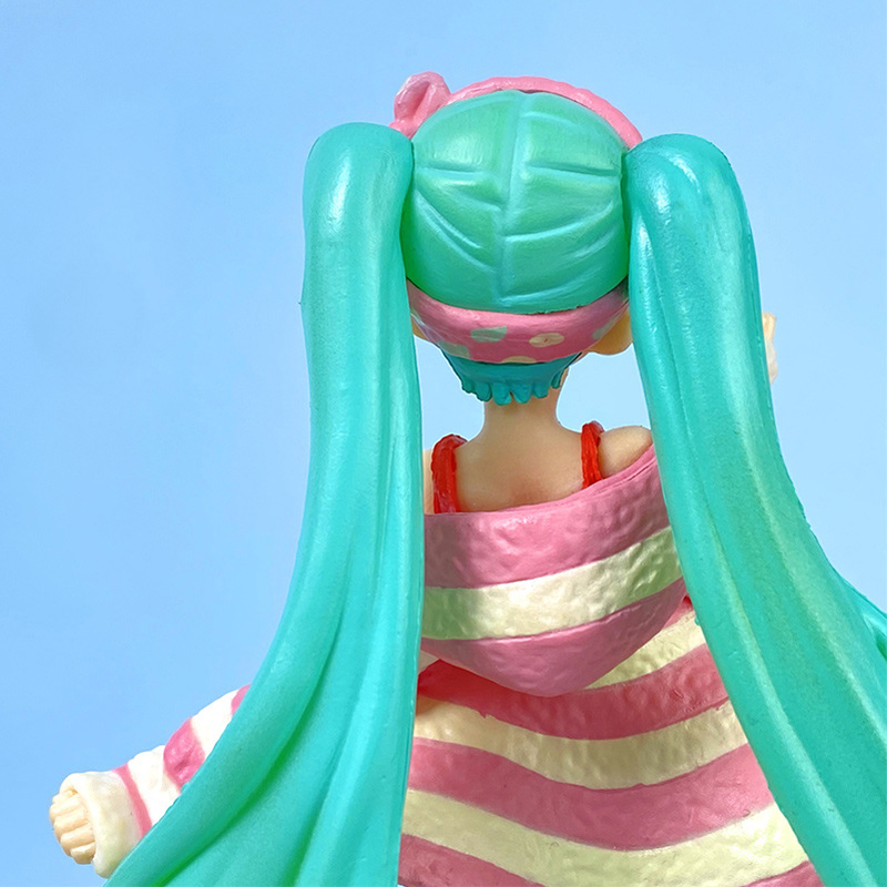 20cm Anime Hatsune Miku Home Clothes Pajamas Dress Up Standing Model ...