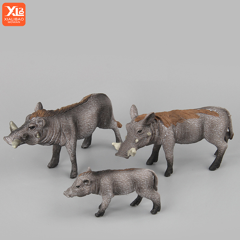 Simulation Wild Poultry Farm Animal World Miniature Wild Boar Pig ...