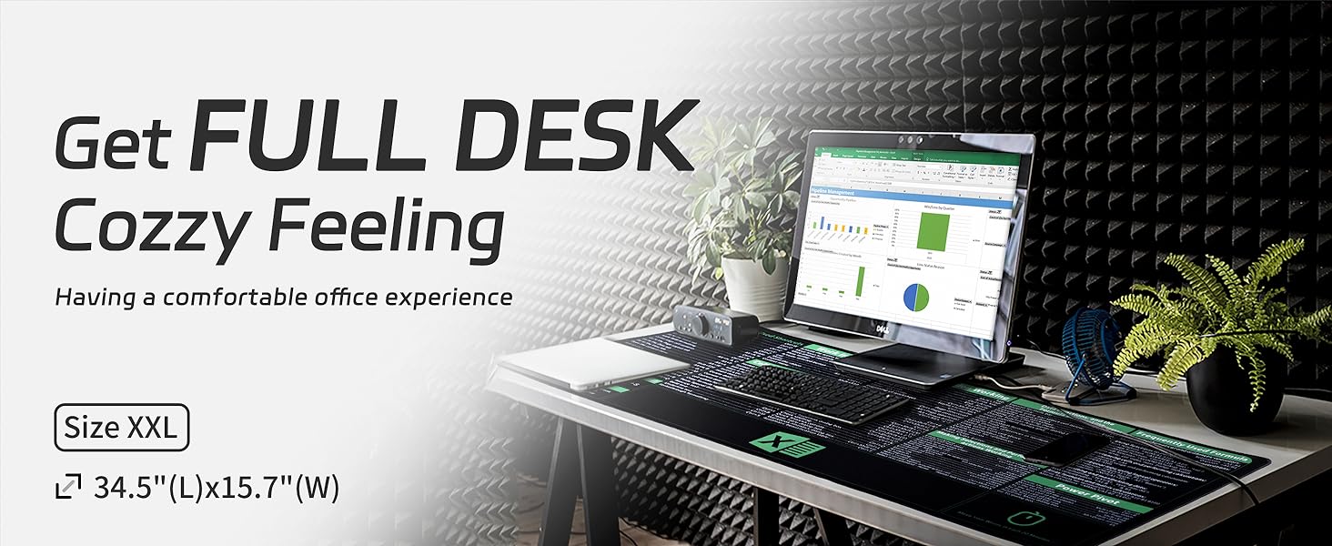 ProbTis Excel Shortcut Mouse Pad Pro Version Extended Office With ...