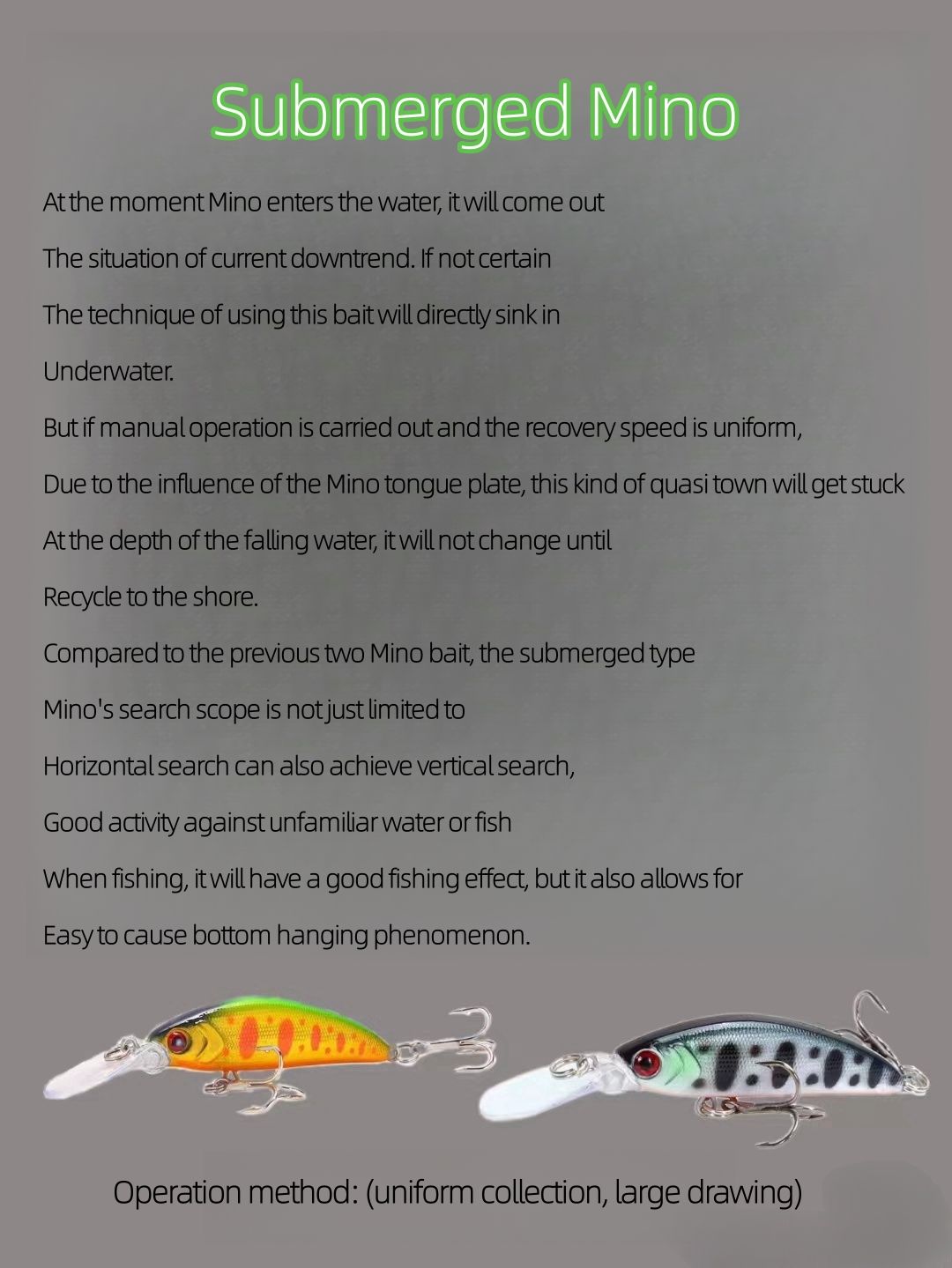 [Big Fish] Ghost Floating Long Shot minnow Lure Dead Flying System ...