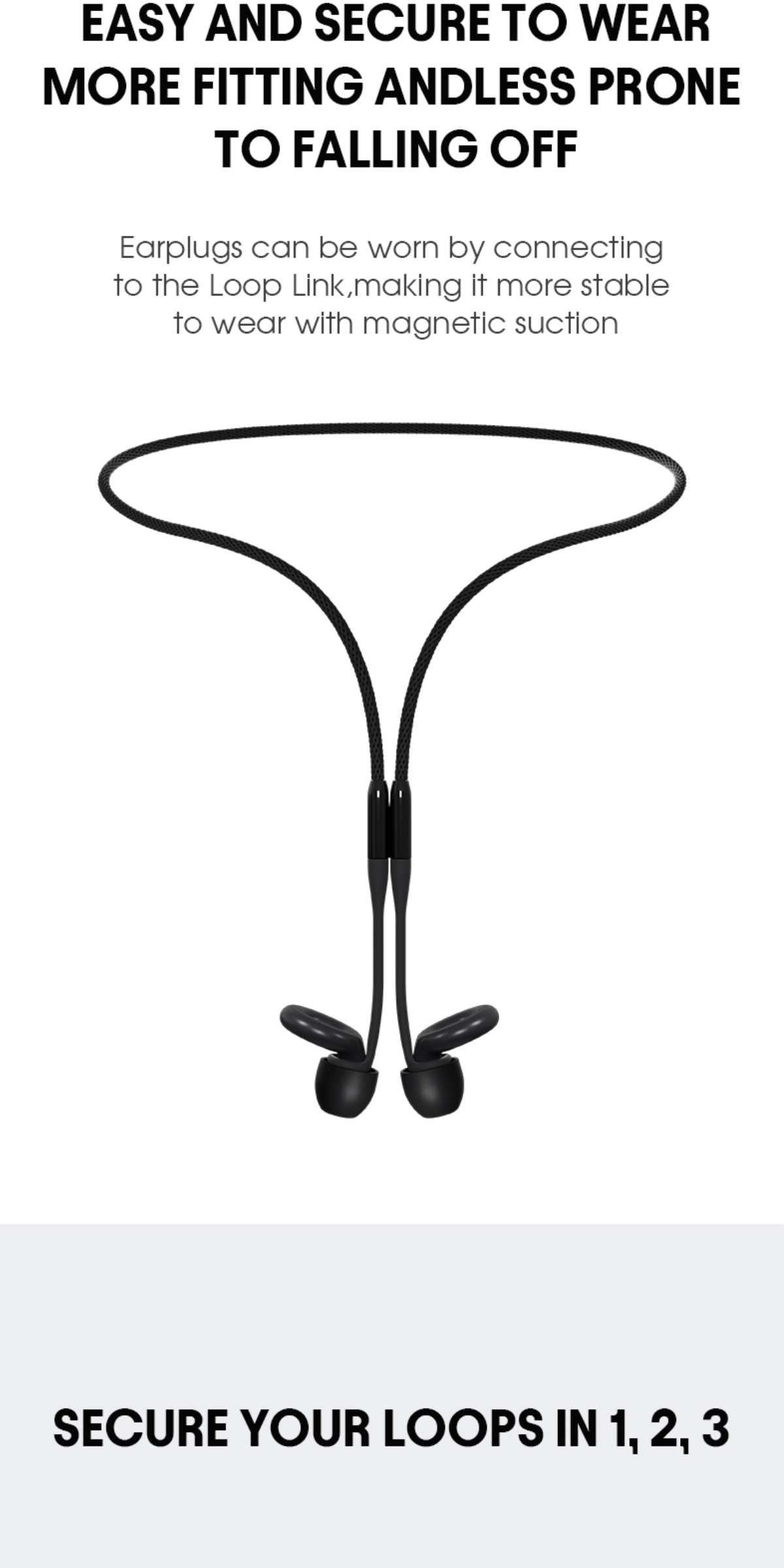 Loop Link - Fashion Accessories Earplug Cord | Shopee Malaysia