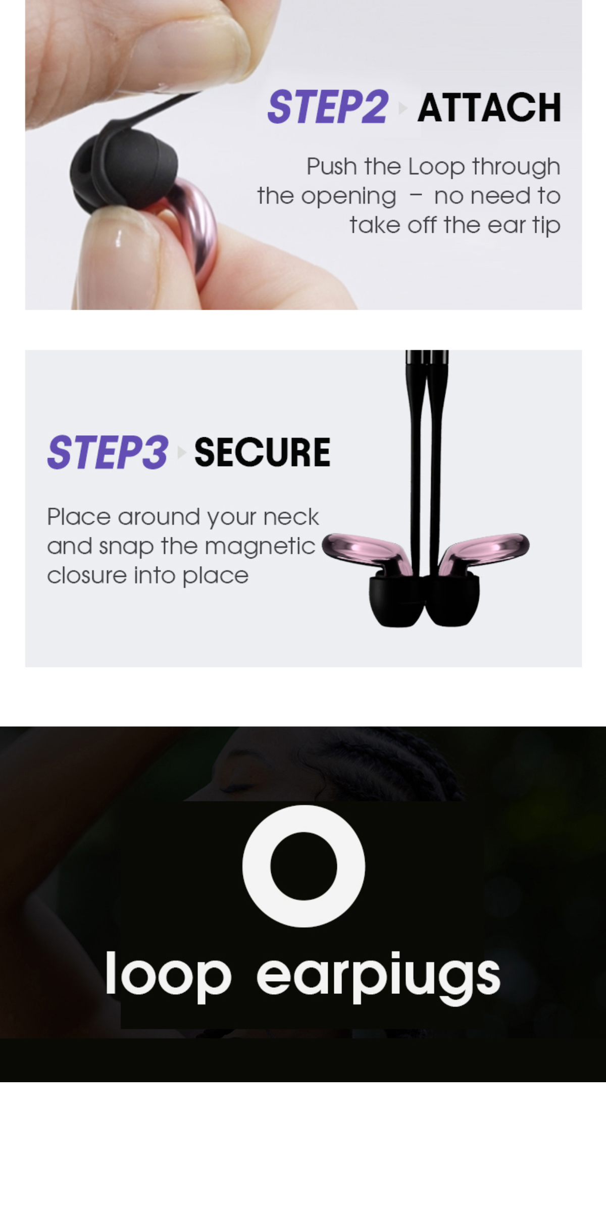 Loop Link - Fashion Accessories Earplug Cord | Shopee Malaysia