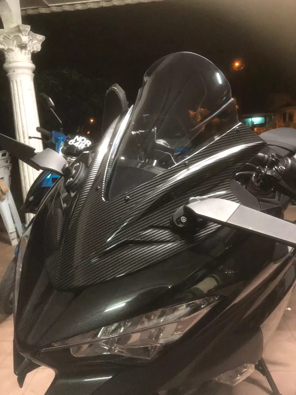 For Kawasaki Ninja 400 250 300 2013-2022 Motorcycle Windshield ...