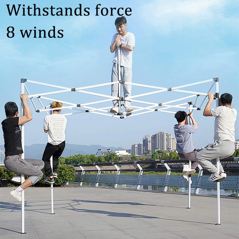 10x10 Ft Roof Night Market Canopy Camping Tent Khemah Canopy Frame 8x8 ...