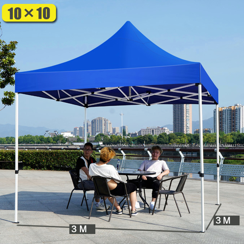 10x10 Ft Roof Night Market Canopy Camping Tent Khemah Canopy Frame 8x8 ...