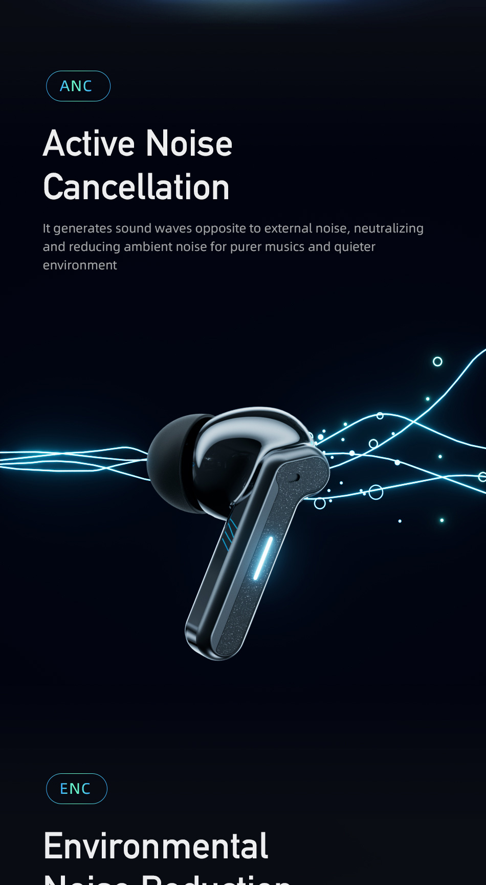 Awei T53 Tws Bluetooth Earphones Wireless Earbuds With Call Noise ...
