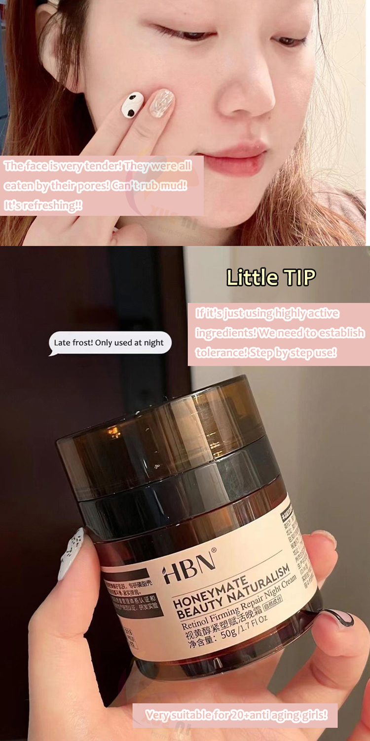 Official Authentic HBN Cream Double A Alcohol Retinol Vitamin A Alcohol ...