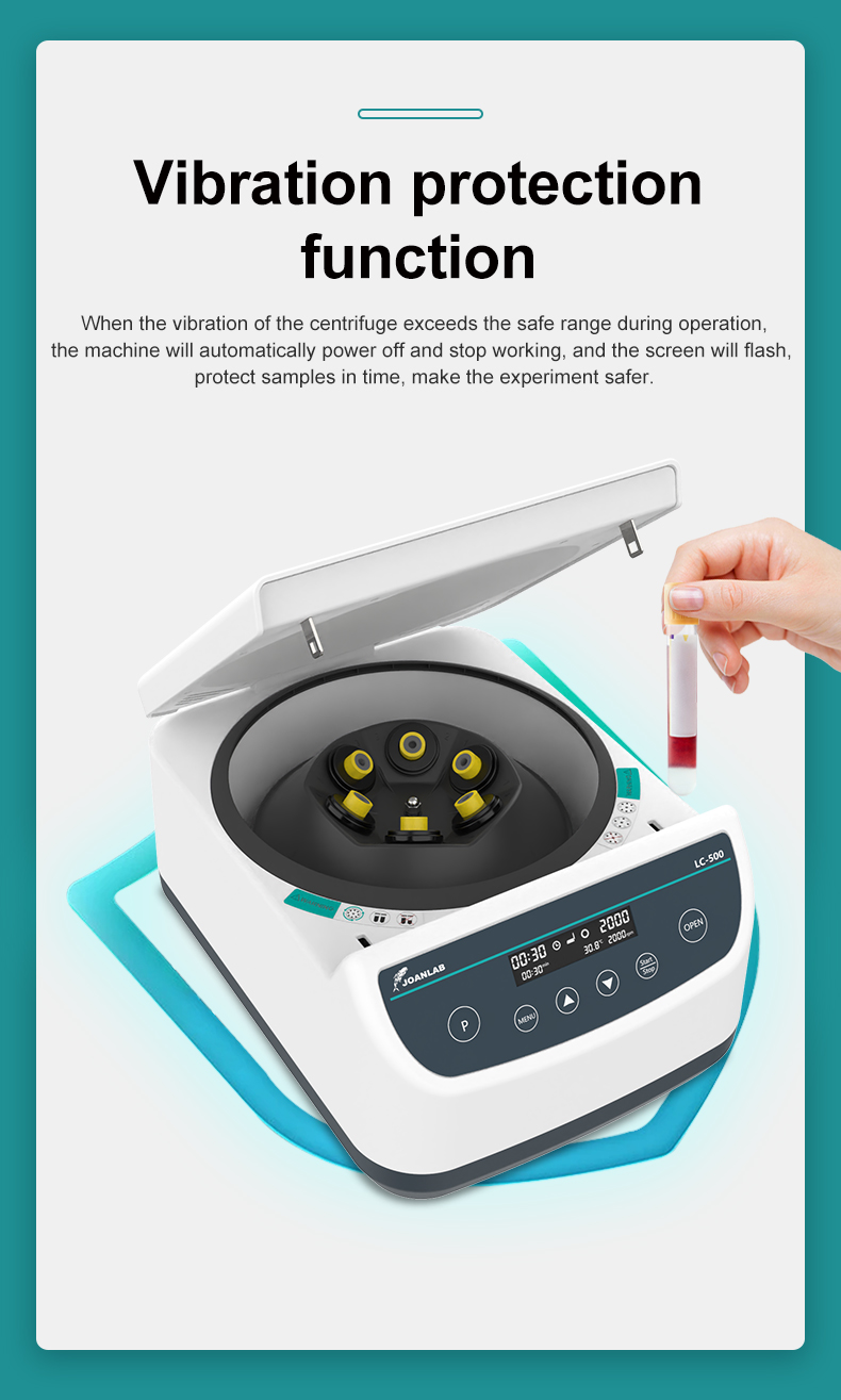 JOANLAB Prp Centrifuge Machine Cgf Plasma Centrifuge School Laboratory Equipment For 2/5/10ml ...