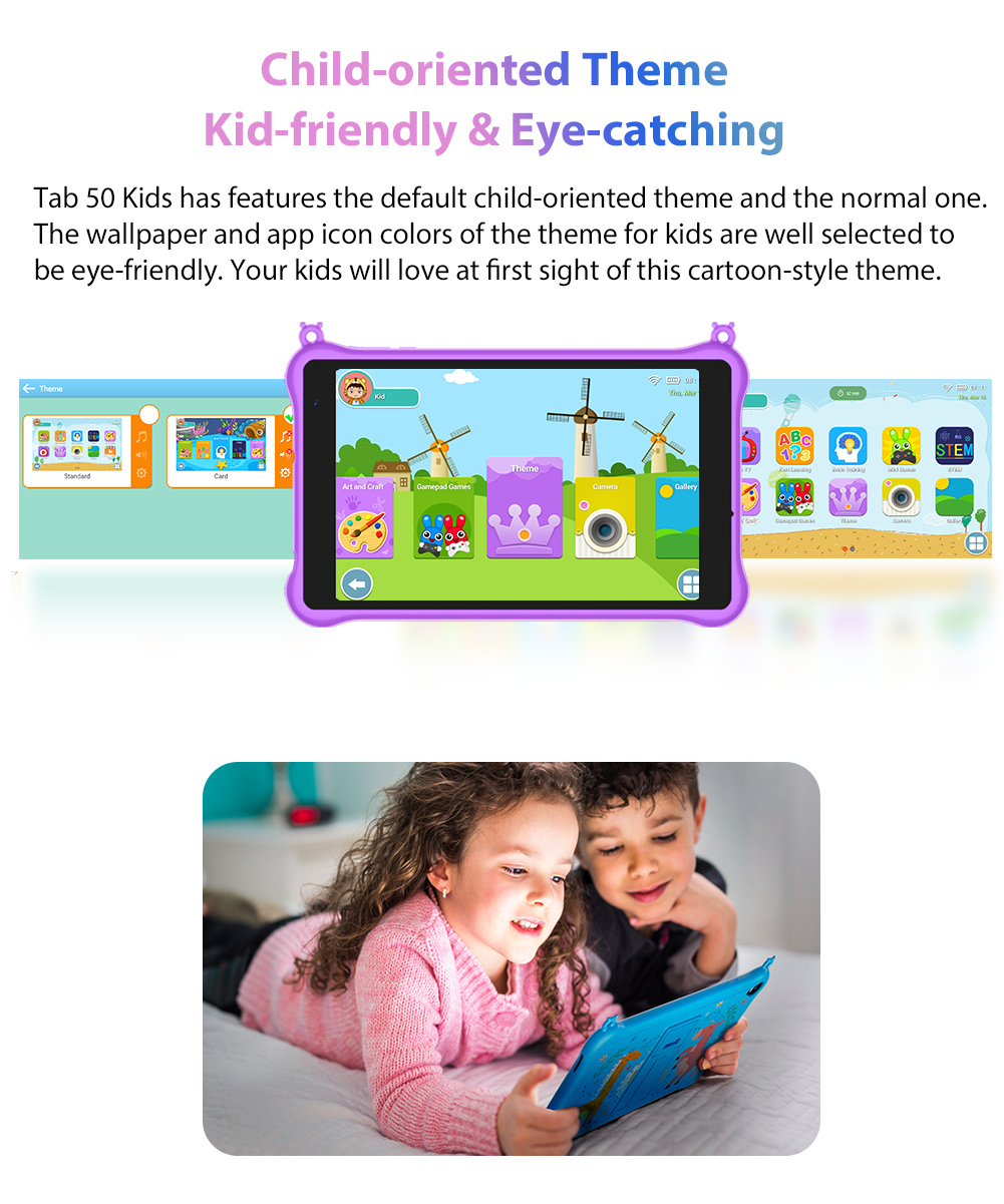 Blackview Tab 50 Android Tablet For Kids (8'' / 3GB RAM + 64GB ROM ...